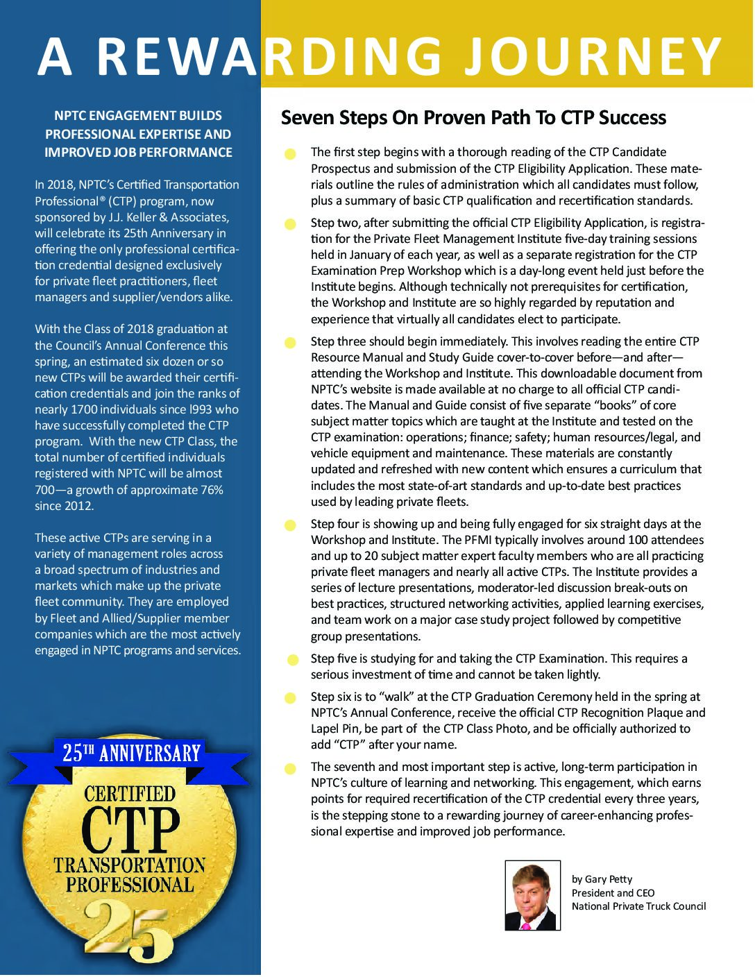 Get Certified – National Private Truck Council