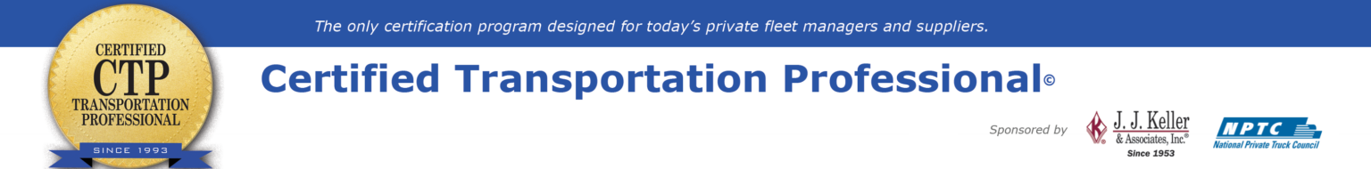 Get Certified – National Private Truck Council